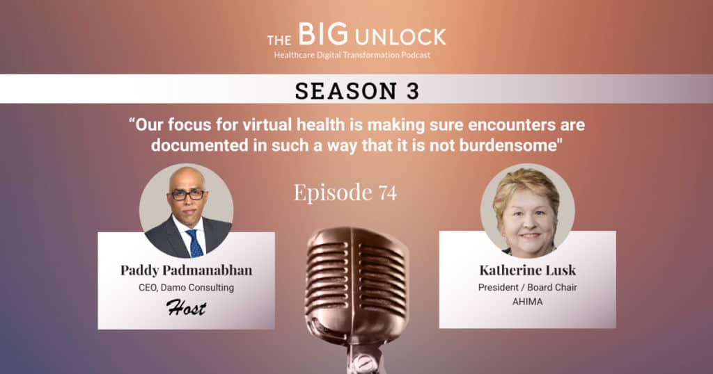 Katherine Lusk: Our focus for virtual health is making sure encounters ...