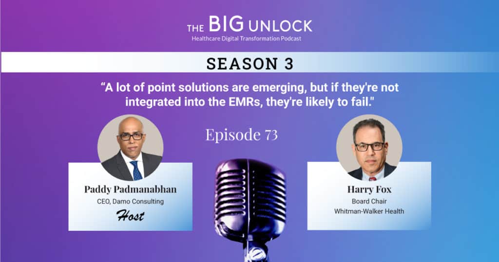 Harry Fox: A lot of point solutions are emerging, but if they’re not ...