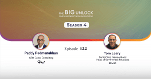 A Healthcare digital transformation Podcast - hosted by Paddy Padmanabhan